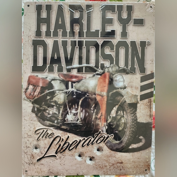 Harley-Davidson | Wall Decor | Harley Davidson Metal Signposter | Poshmark